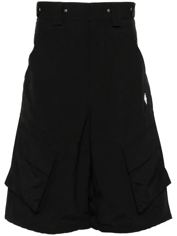 COUNTY OF MILAN Marcelo Burlon Cross Bermuda Shorts