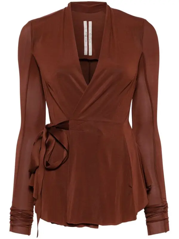 Rick Owens Hollywood Wrap Jacket