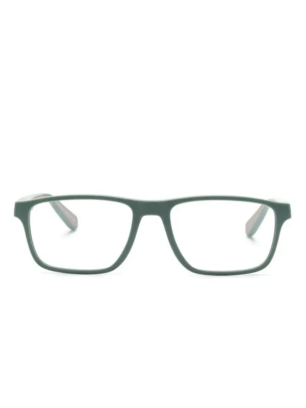 Emporio Armani Rectangle Eyeglasses - Green