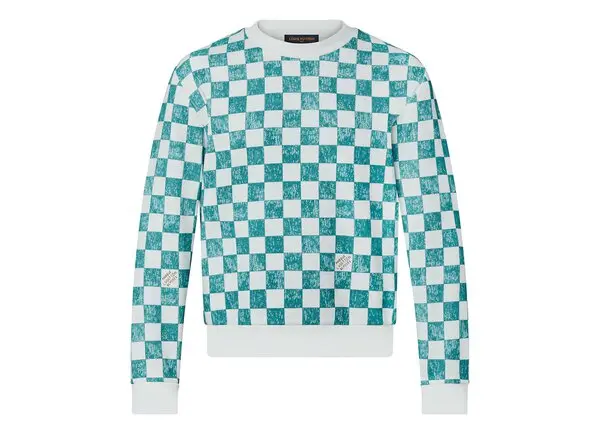 LOUIS VUITTON Printed Crewneck Sweatshirt