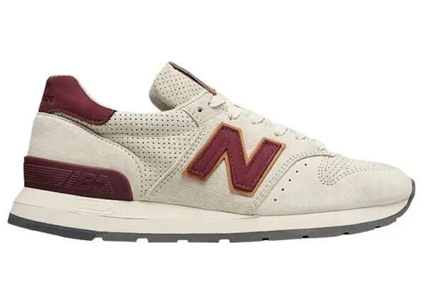 NEW BALANCE 995 Miusa Sneakers - Tan/angora/mercury Red