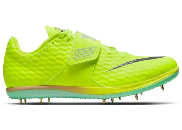 Nike High Jump Elite - Volt/mint Foam/cave Purple