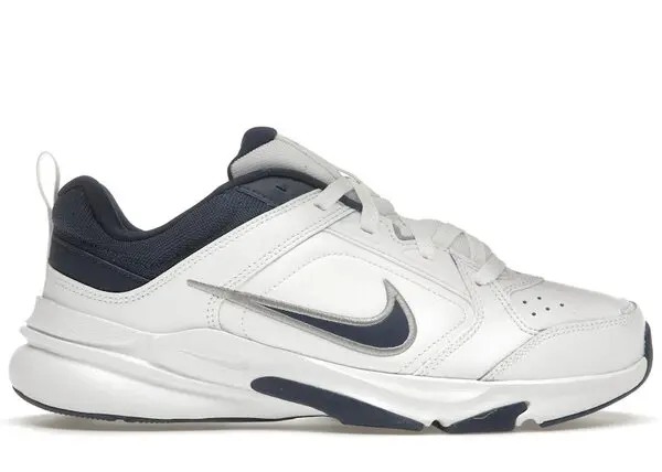 Nike Defy All Day Sneakers - White/midnight Navy Blue/metallic Silver