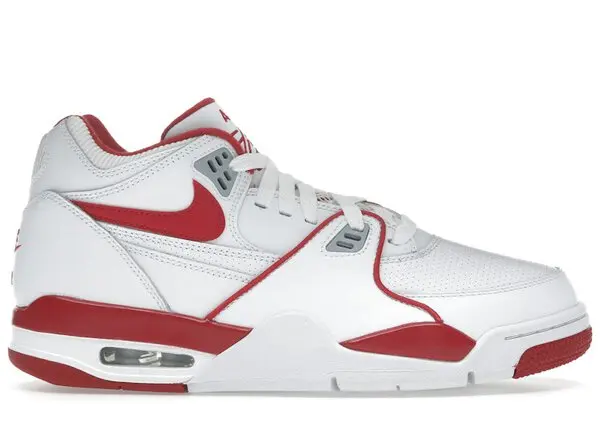 Nike Air Flight '89 Og Sneakers - White/varsity Red/wolf Grey
