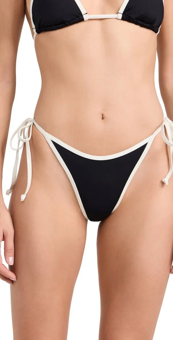 L*Space Levy Classic Bikini Bottom - Black