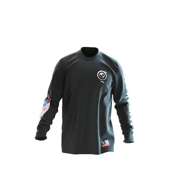 RTFKT Clonex Murakami Dna Long Sleeve T-shirt - Black