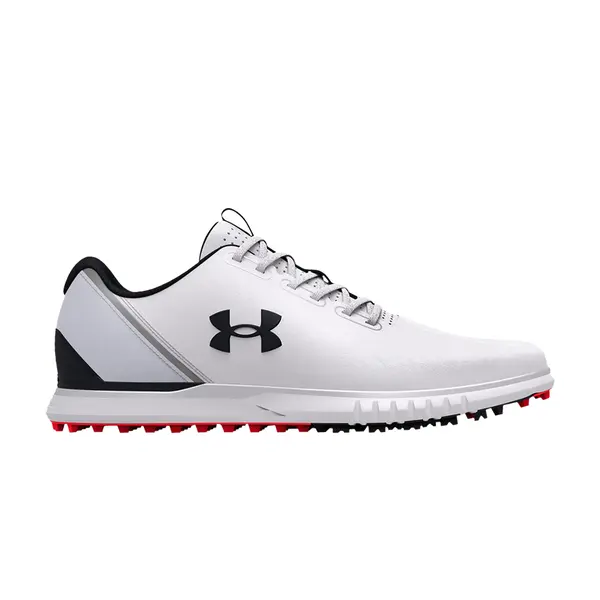 Under Armour Charged Medal Spikeless Golf White Editorialist