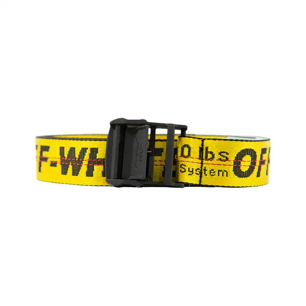 Off-White Classic Industrial Belt - Yellow | Editorialist