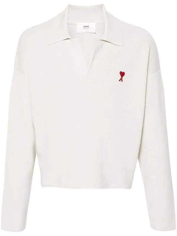 Ami Ribbed Jumper