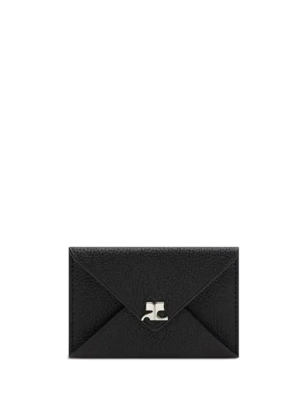COURREGES Tejus Envelope-design Leather Card Holder