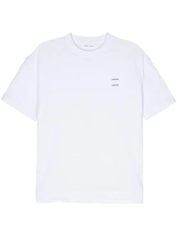 SAMSOE SAMSOE Joel Logo-print T-shirt - White