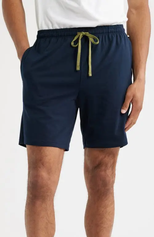 Hugo Boss Mix Match Pajama Shorts - Dark Blue