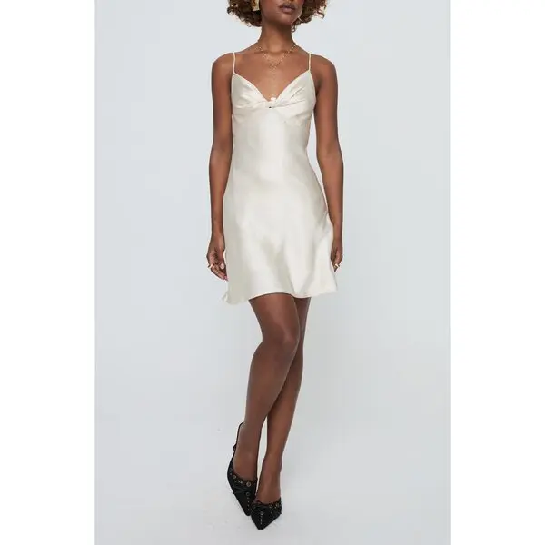 Princess Polly Marilyn Satin Mini Slip Dress