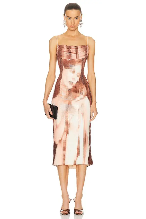 filet crochet dress pattern Elegant Casual Summer Dresses Size:LARGE (12-14) MIDI 1970s Vintage Fiesta Dress Karwa Chauth