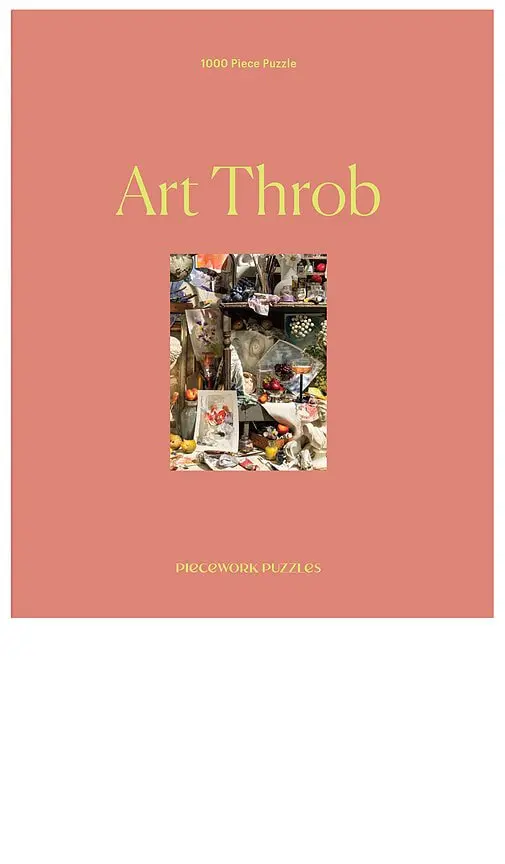 PIECEWORK Art Throb 1000 Piece Puzzle In Pink