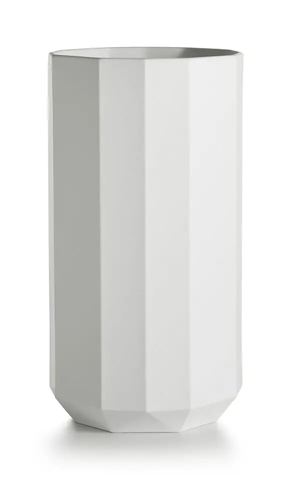 Tiffany & Co. Facets Large Bone China Vase