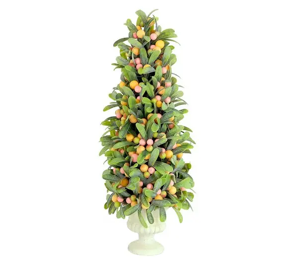 PULEO INTERNATIONAL 20' Artificial Mini Spring Mistletoe Tree