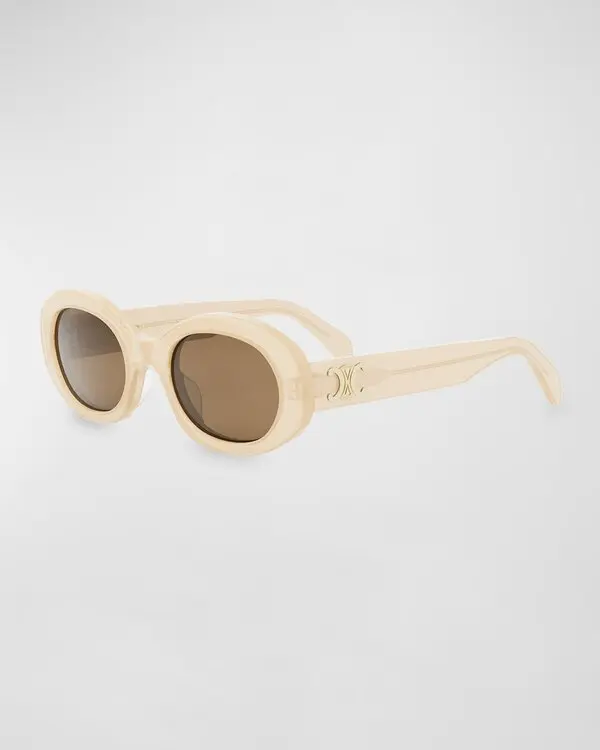 Celine Triomphe Oval Sunglasses