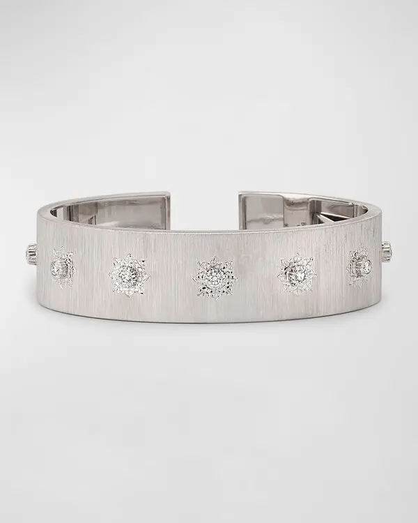 Buccellati Macri Classica 18k Diamond Cuff