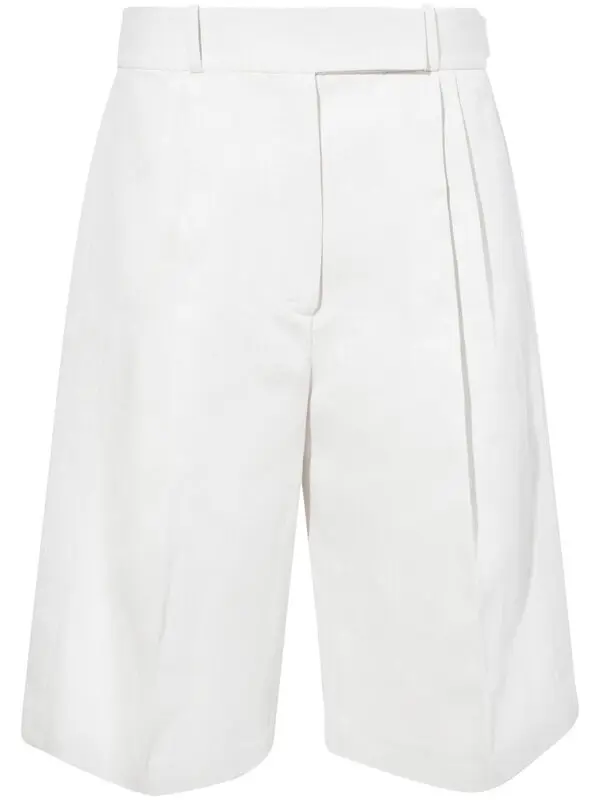 Proenza Schouler Pleated Knee-length Shorts - White