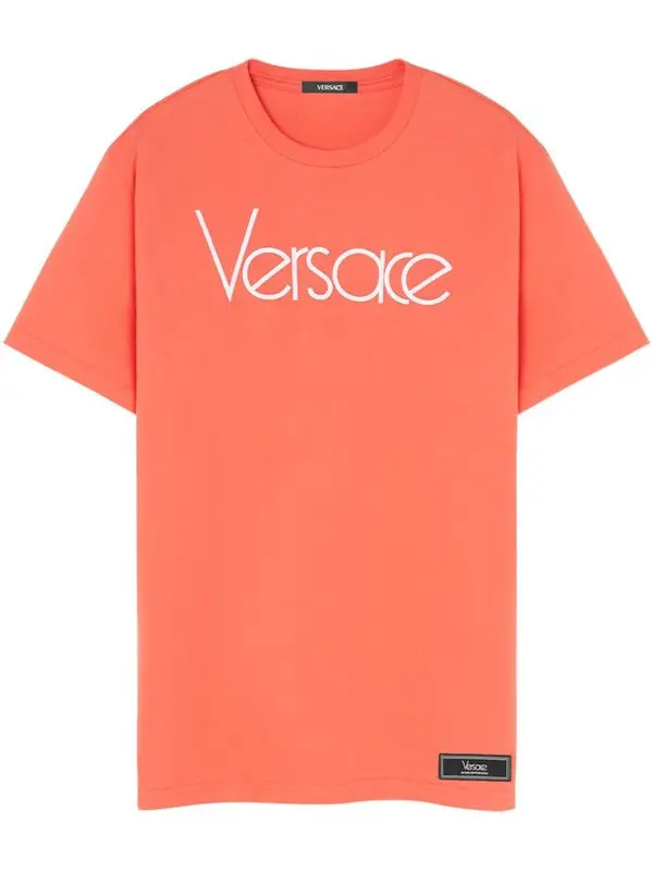 Versace 1978 Re-edition Logo T-shirt - Orange