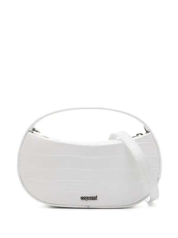 Coperni Small Sound Swipe Tote Bag - White