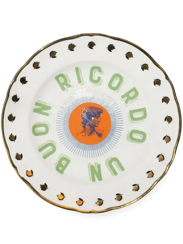 BITOSSI HOME David Porcelain Fruit Plate