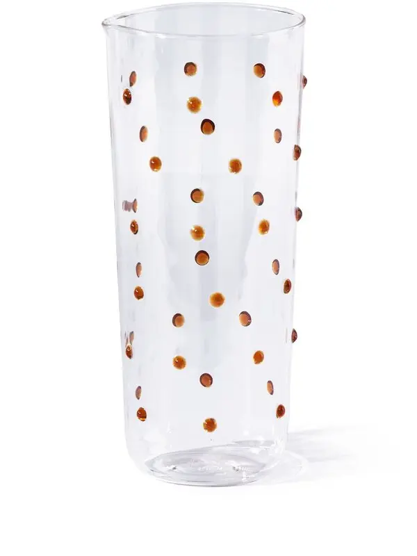 POLSPOTTEN Nob Tall Glass Pitcher