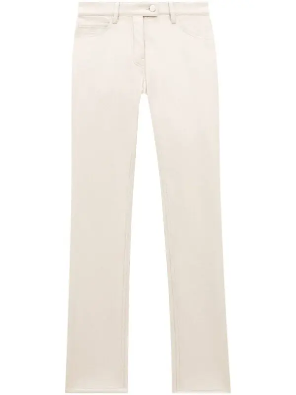 COURREGES Straight-leg Trousers - Neutrals