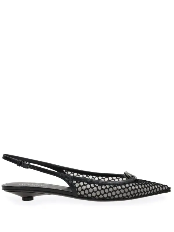 Valentino Garavani Mesh-panel Pumps
