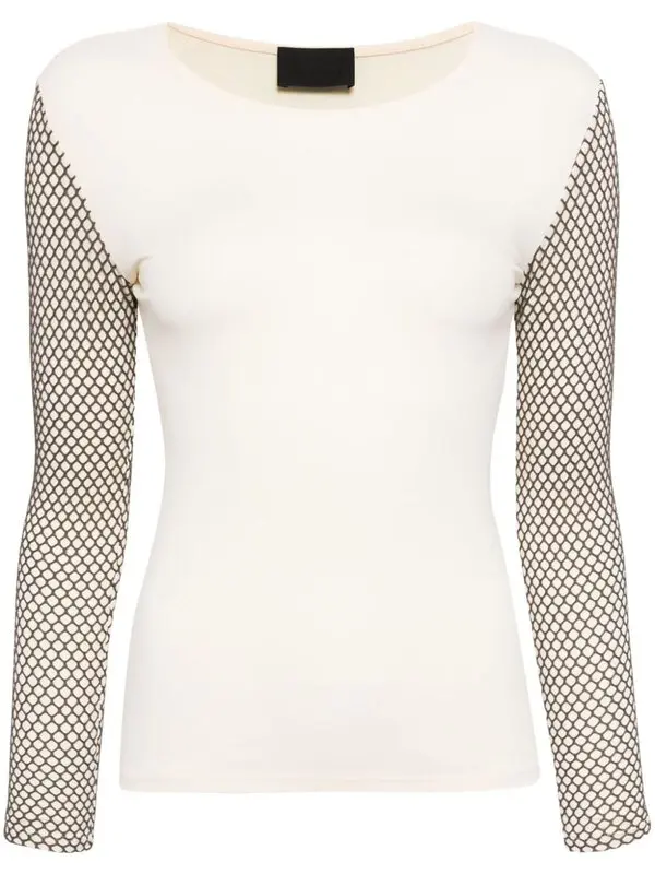 PUPPETS AND PUPPETS Mannequin Mesh Top
