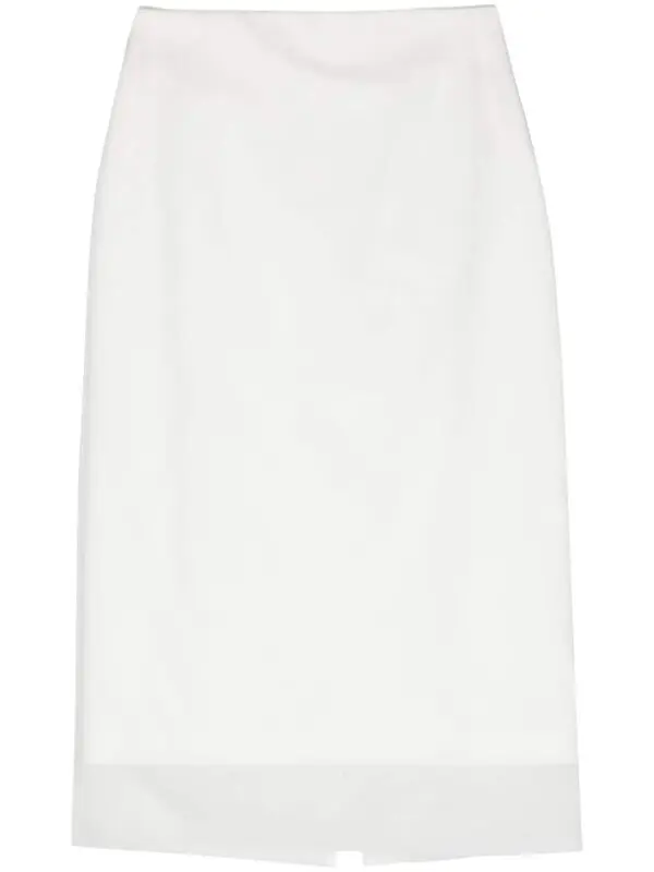 Sportmax Double-layer Pencil Skirt