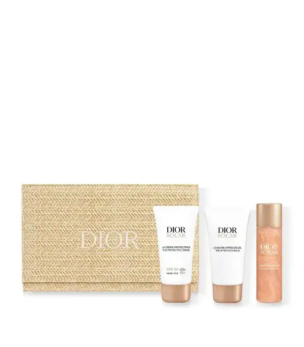 Dior Solar Escape Essentials Skincare And Sun Protection Set - White ...