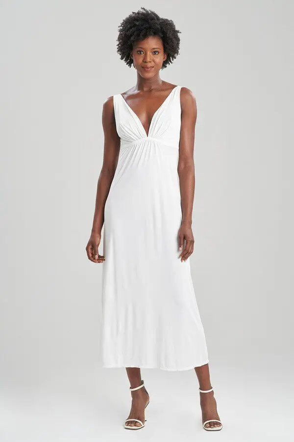 Natori Aphrodite Slip Dress - Neutral