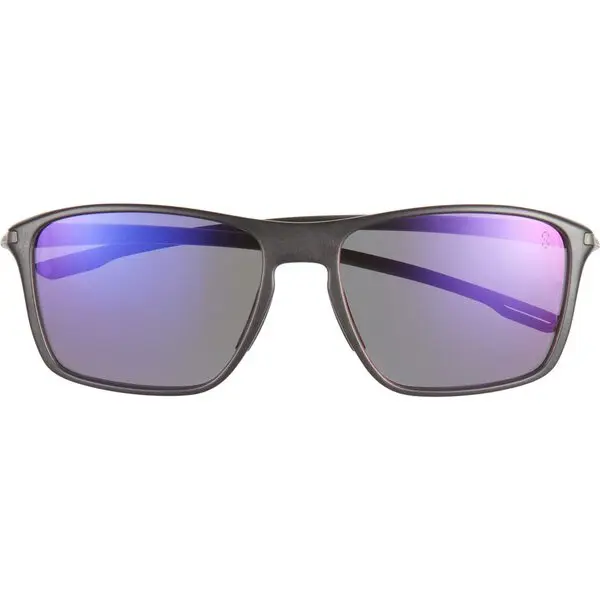 Tag Heuer Vingt Sept Rectangular Sunglasses - Black/smoke Polarized