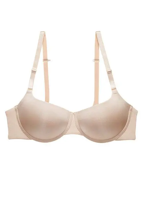 Natori Liquid Convertible Balconette Push-up Bra - Red