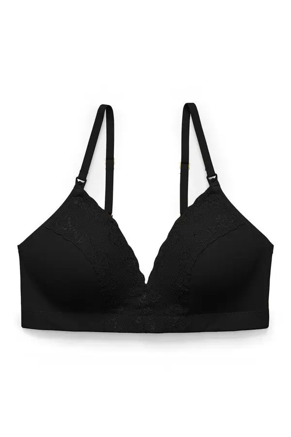Natori Bliss Perfection Wireless Maternity Bra - Black