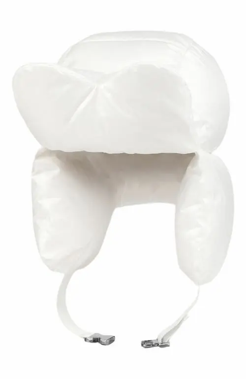 Cynthia Rowley Cloud Trapper Hat - White