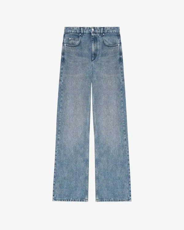 Isabel Marant Belvira Bootcut Jeans - Light Blue