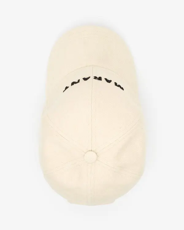 Isabel Marant Tyron Cap - Ecru/black