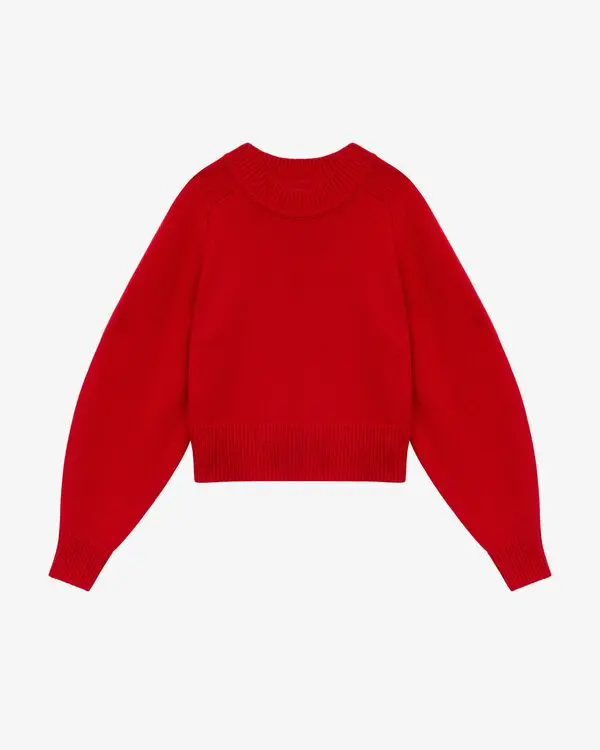 Isabel Marant Leandra Sweater - Poppy Red