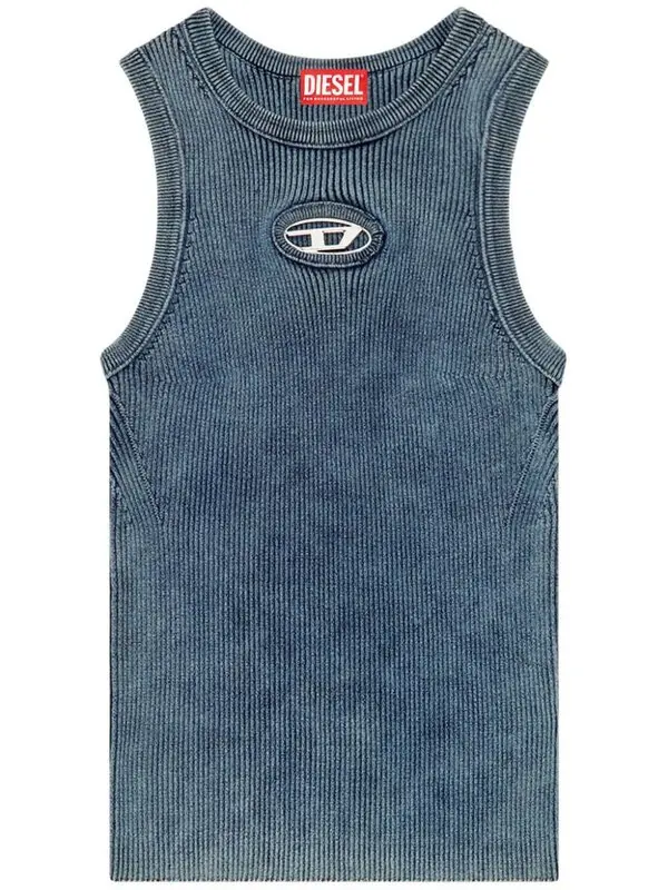 Diesel M-anchor-a-sl Ribbed Tank Top