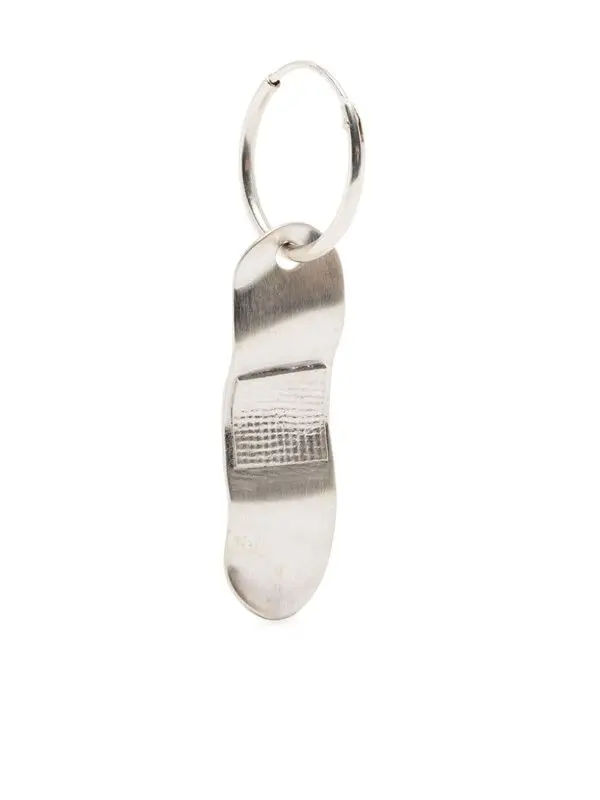 Henrik Vibskov X Vibe Harsløf Bandaid-charm Hoop Earrings