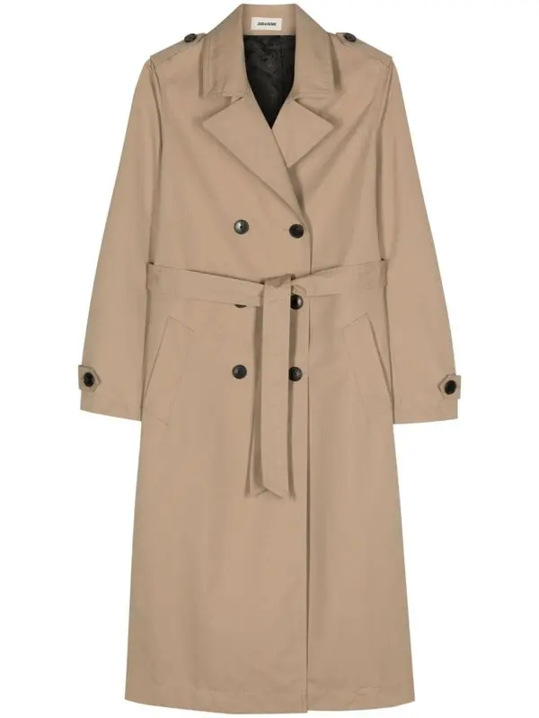 Zadig&Voltaire Mandy Maxi Trench Coat