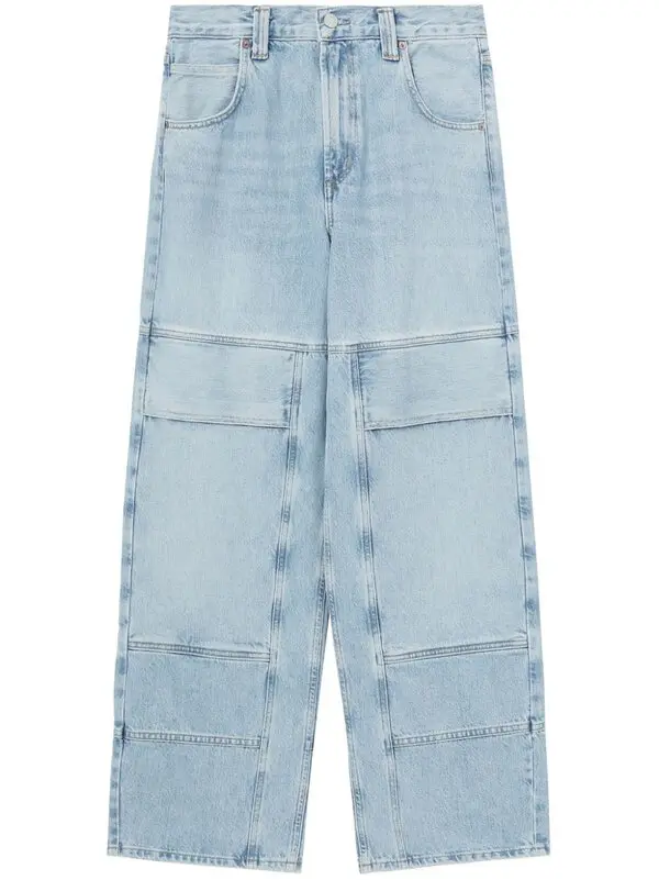 AGOLDE Tanis High-rise Wide-leg Jeans - Blue