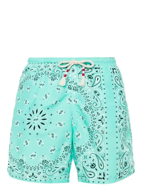 MC2 SAINT BARTH Bandana-print Swim Shorts