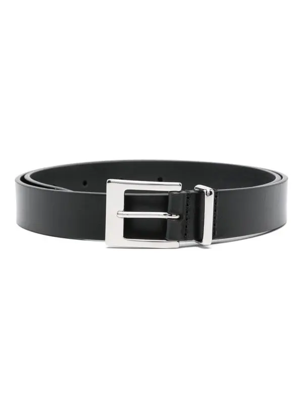 Isabel Marant Ilirya Leather Belt - Black