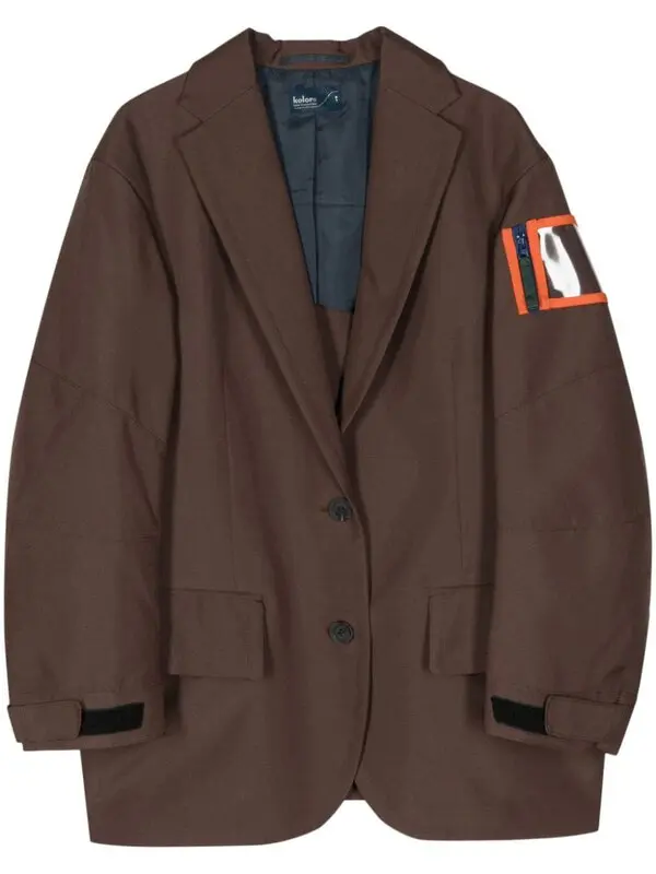 Kolor Contrasting-panel Blazer