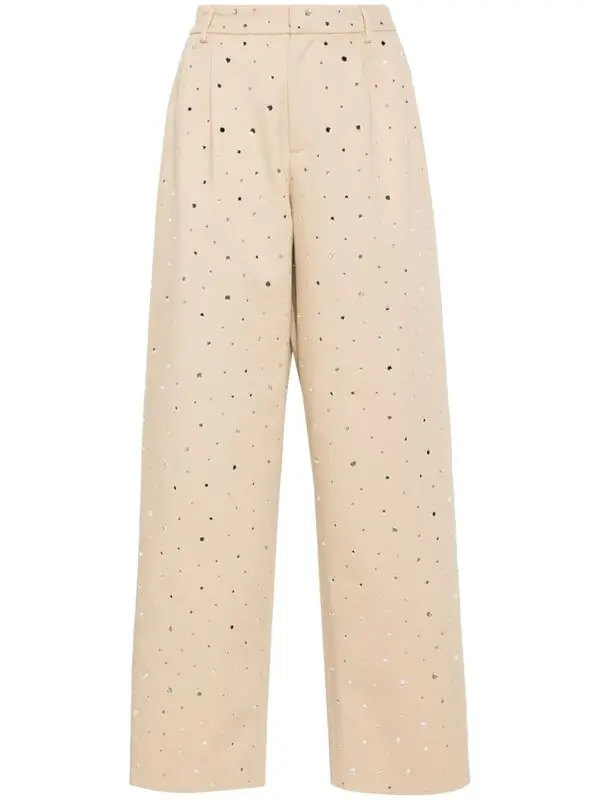 Giuseppe Di Morabito Rhinestone-embellished Trousers