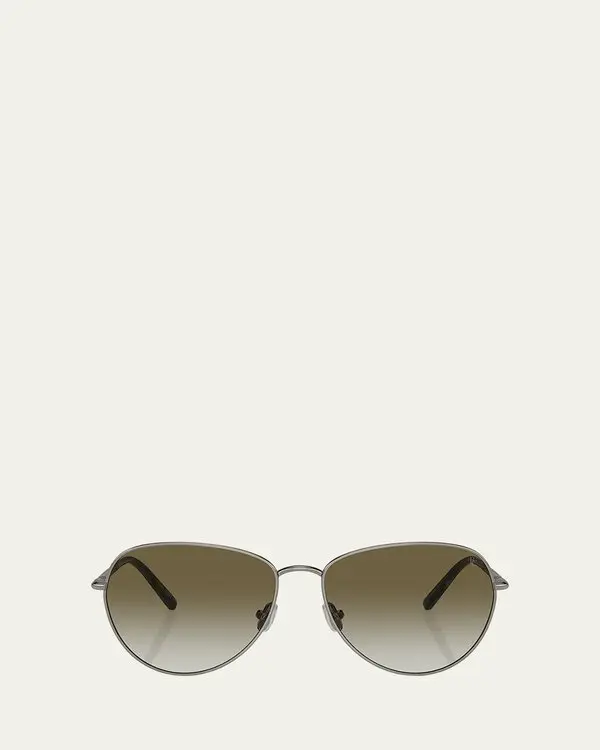 Brunello Cucinelli Aviator Sunglasses - Bronze